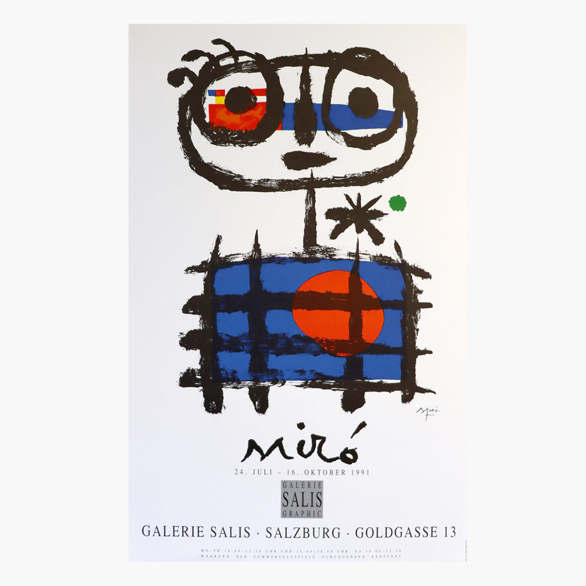 Joan Miró ‘Imaginary Boy, Sun Eater’ Poster - End of Edition